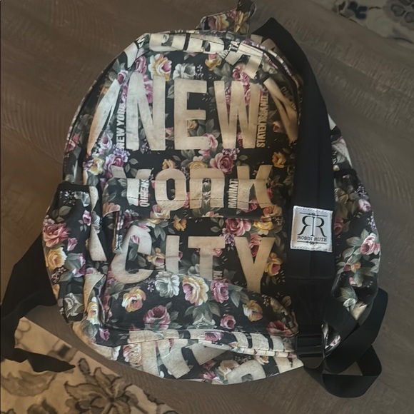 Robin Ruth | Bags | Robin Ruth Floral New York City Backpack | Poshmark